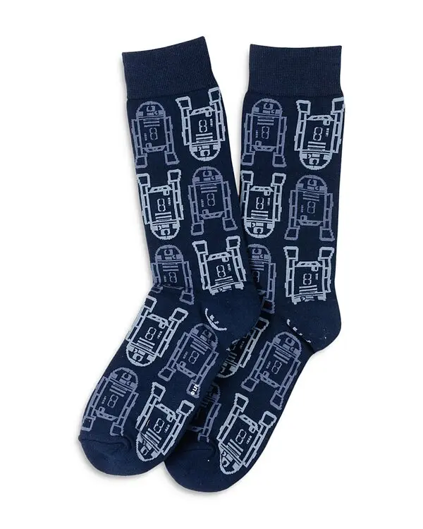 CUFFLINKS, INC. R2d2 Dress Socks - Blue