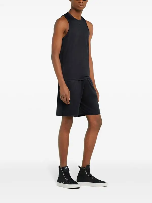 COURREGES Football Tank Top - Black