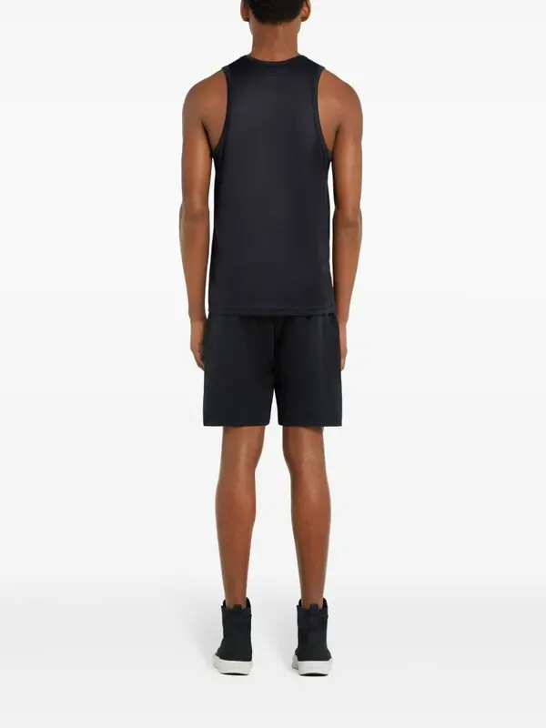 COURREGES Football Tank Top - Black