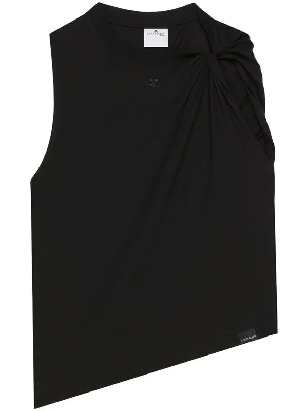 COURREGES Twist Tank Top