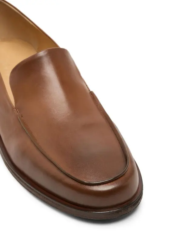 Marsèll Mocasso Leather Loafers - Brown