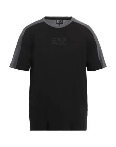 EA7 T-shirt Size Cotton - Black