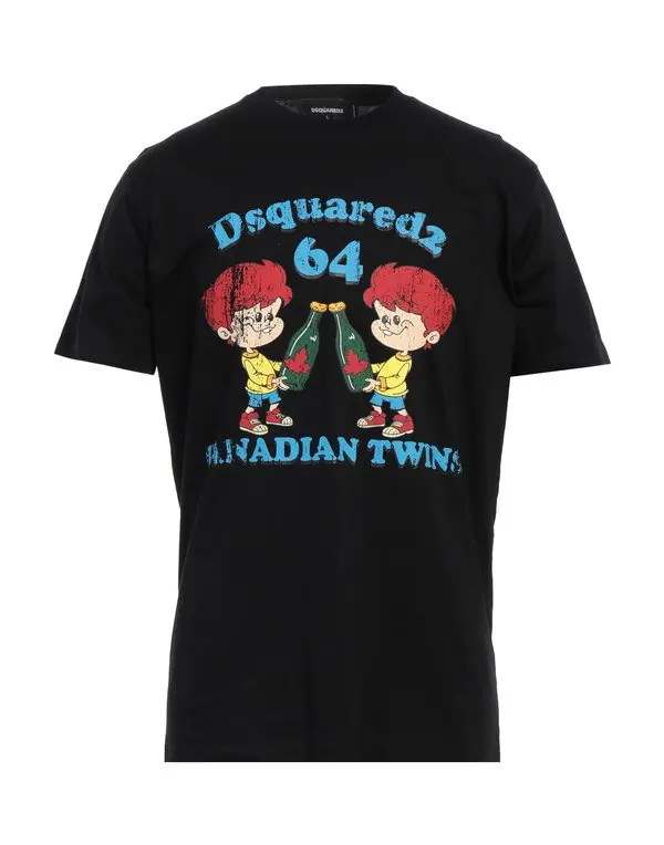 Dsquared2 T-shirt Size Cotton - Black