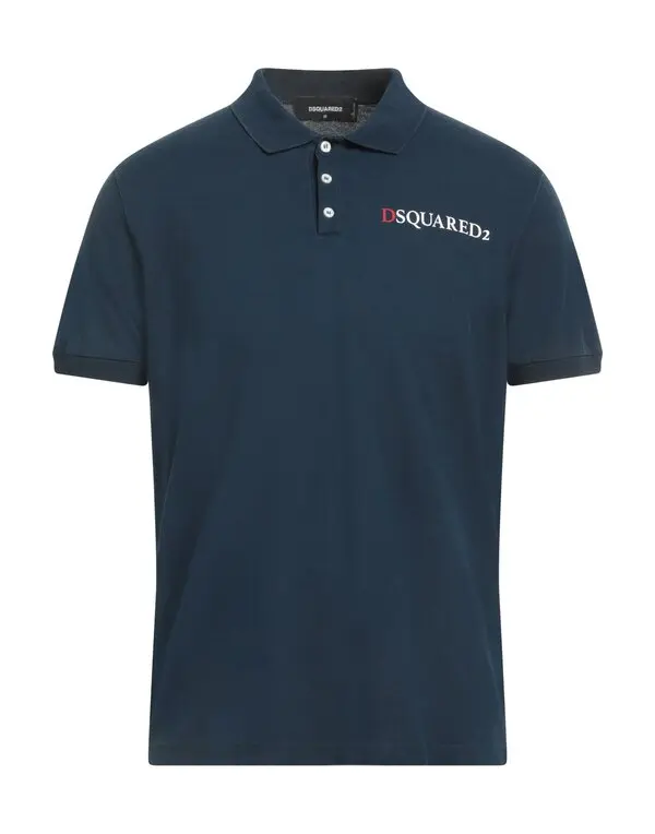 Dsquared2 Polo Shirt Size Cotton - Navy