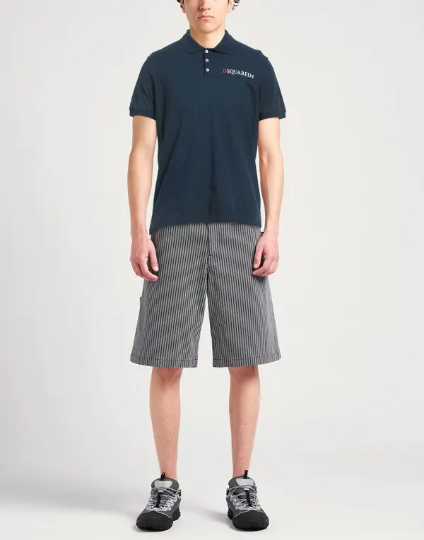 Dsquared2 Polo Shirt Size Cotton - Navy