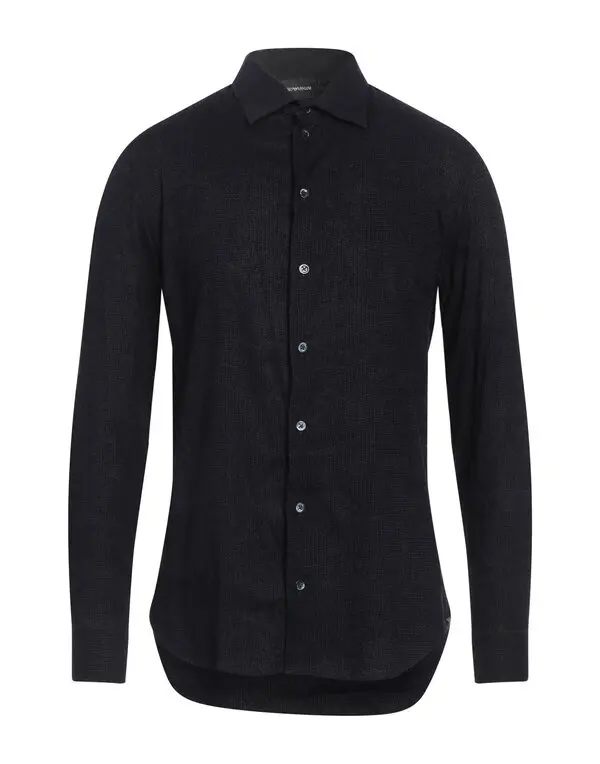 Emporio Armani Shirt Size Viscose - Blue