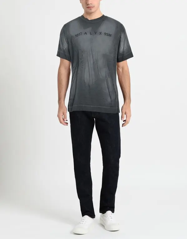 1017 Alyx 9sm T-shirt Lead Size Cotton, Polyester