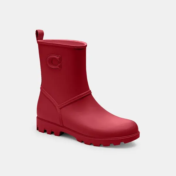 COACH Ryder Rainboot - Ruby