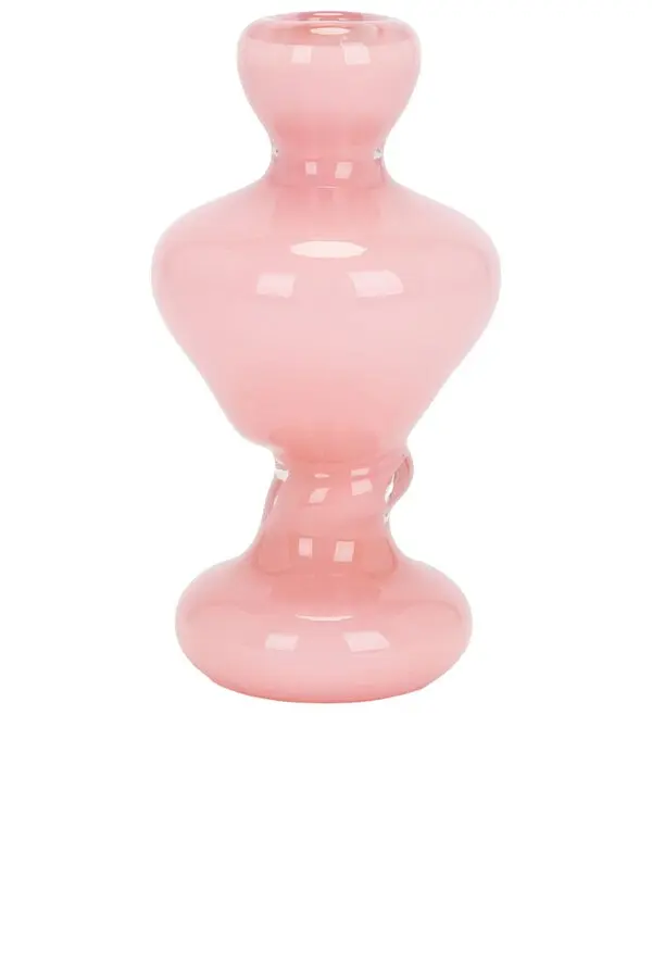 HELLE MARDAHL The Candle Holder Medi In Pink - Bubblegum