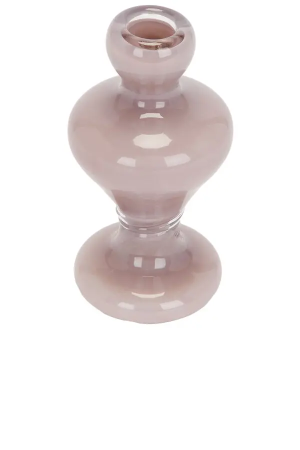 HELLE MARDAHL The Candle Holder Medi In Mauve - Plum