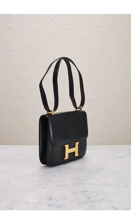 FWRD RENEW Hermès 1976 Box Constance 23 Shoulder Bag