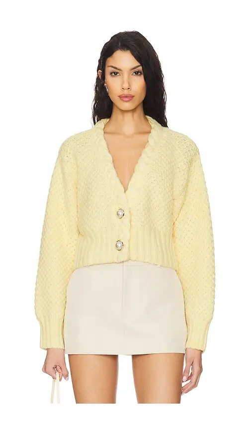 Majorelle Phiala Cardigan - Yellow