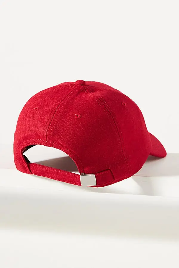 Anthropologie Wanderlust Paris Wool Cap In Red - 29% Off  display picture 1