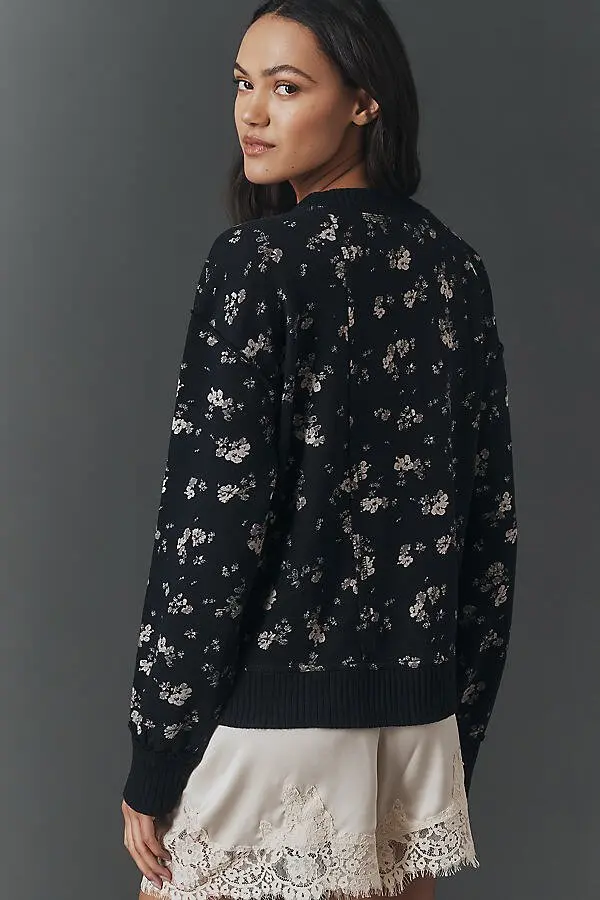 PILCRO Montana Pocket Knit Top - Dark Grey