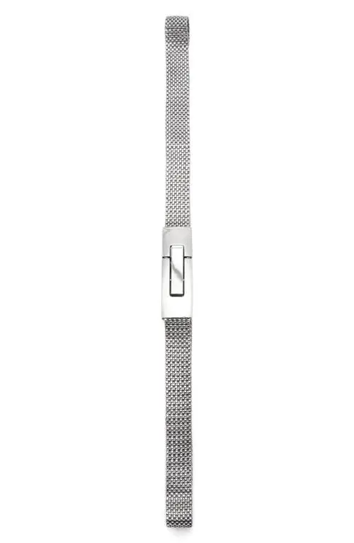 Mango Skinny Metal Mesh Belt