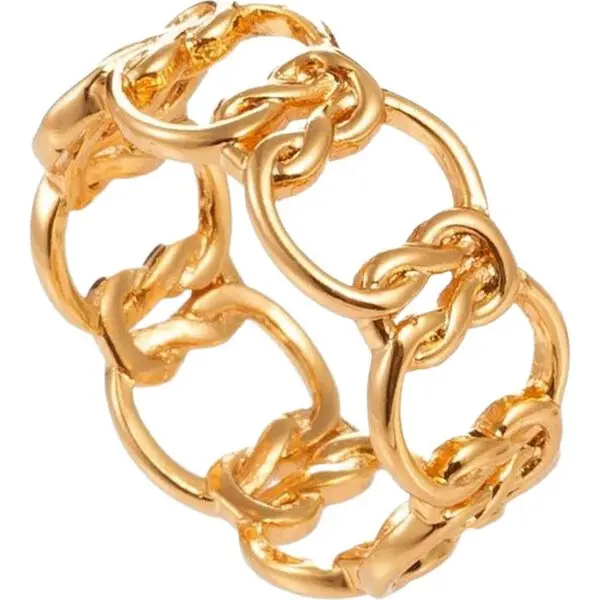 HOLLYWOOD SENSATION Love Knot Ring - Gold