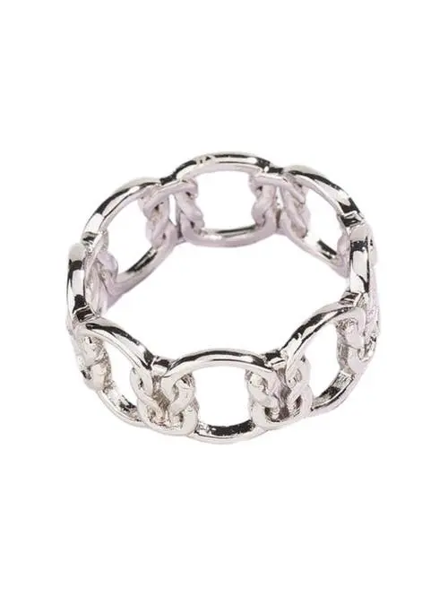 DLORIA Hollywood Sensation Love Knot Ring - Silver