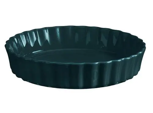 EMILE HENRY 9.5 Inch Deep Tart Dish - Ocean