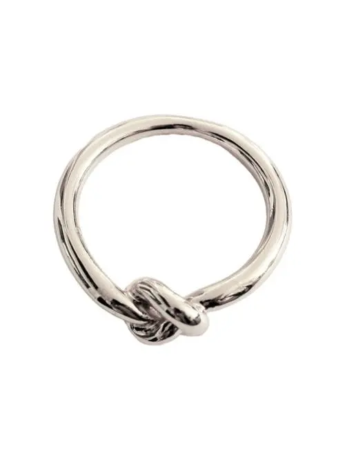 DLORIA Hollywood Sensation Love Knot Ring - Silver