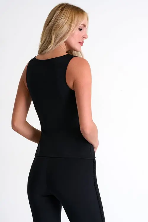 Shan Wide Strap Jersey Tank Top