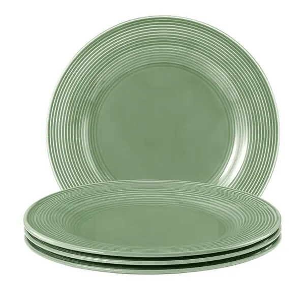 SELTMANN Beat Dinner Plate, Set Of 4 - Green