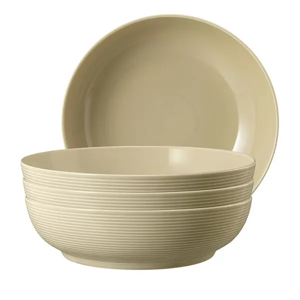 SELTMANN Beat Pasta Bowl, Set Of 4 - Sand