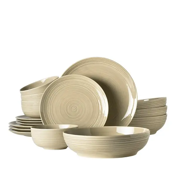SELTMANN Terra 16 Piece Dinnerware Set, Service For 4 - Sand