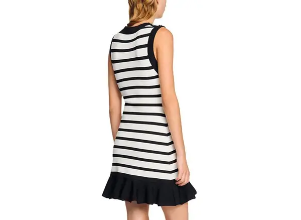 mesh bodycon dress white Sun-imperial