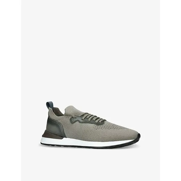 Magnanni Grafton Knitted Low-top Sneakers - Green