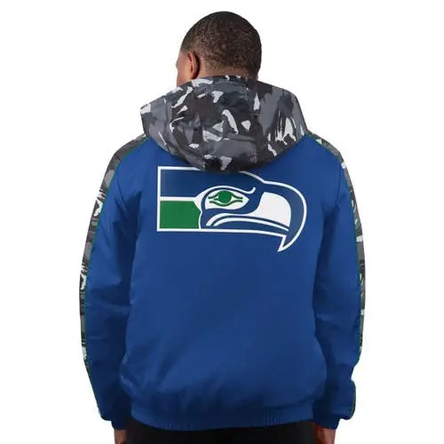 STARTER Seattle Seahawks Full-zip Hoodie Jacket