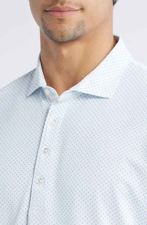 Johnnie-o Cason Dot Print Prep-formance Golf Polo