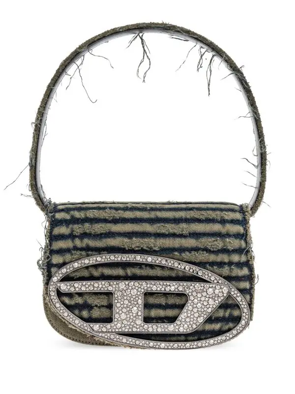 DIESEL® 1dr Shoulder Bag - Grey