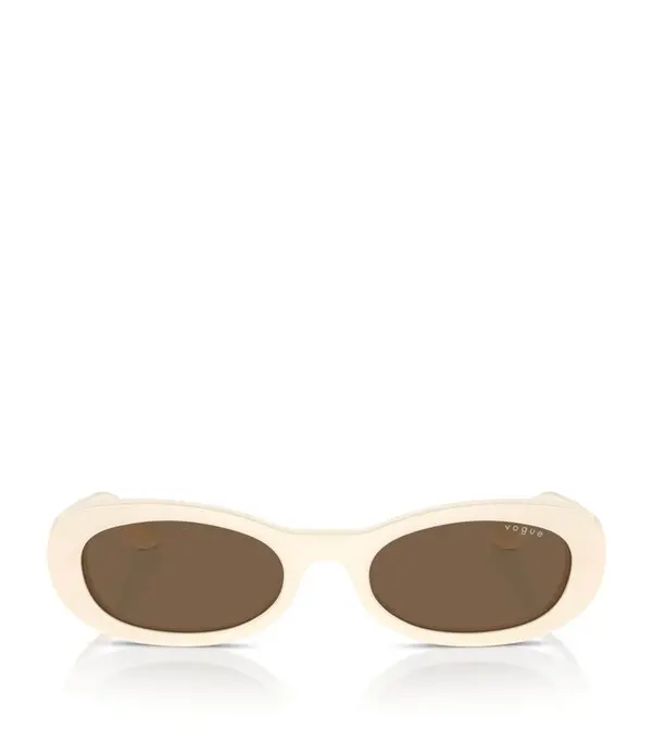 VOGUE Metal Sunglasses - White