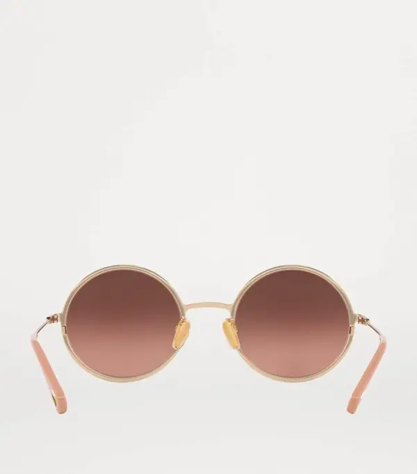 Chloé Acetate Round Frame Sunglasses