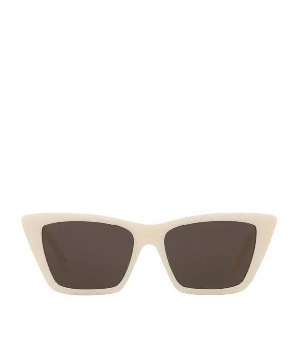 Saint Laurent Acetate Sl 276 Mica Sunglasses - White