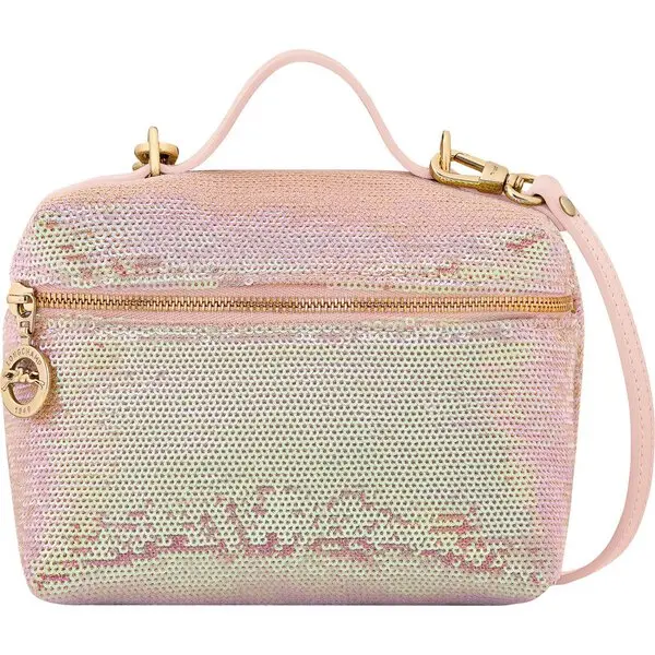 Longchamp Le Pliage Sequin Vanity Crossbody Bag