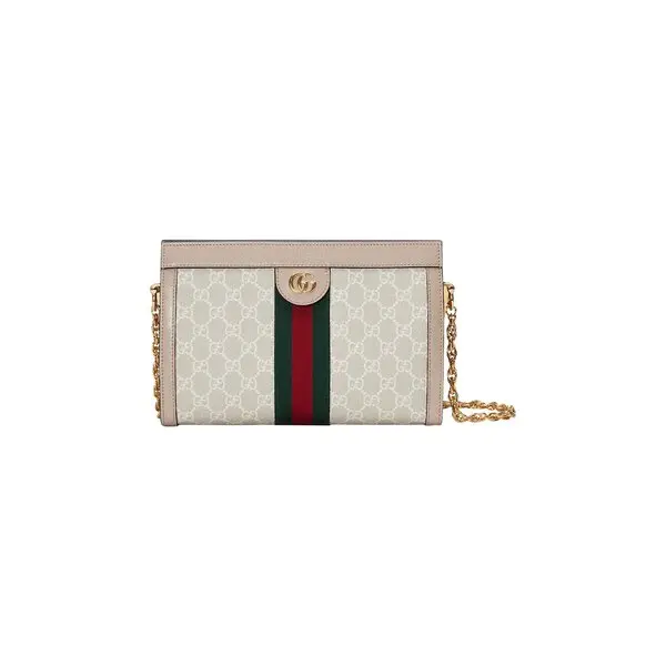 Gucci Ophidia Gg Small Shoulder Bag - Cream