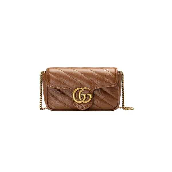 Gucci Gg Marmont Matelassé Super Mini Bag