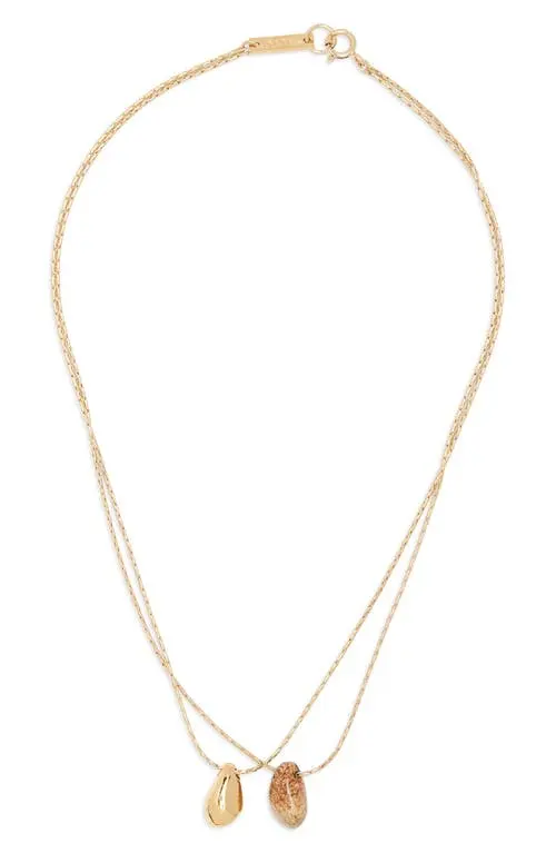 Isabel Marant Imala Double Strand Necklace - Natural