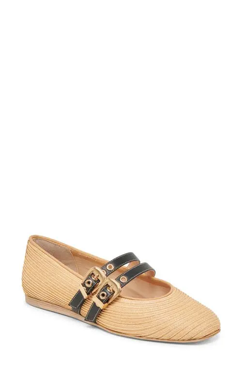 Dolce Vita Baylee Mary Jane Flat - Natural Raffia
