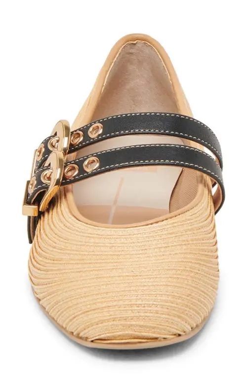 Dolce Vita Baylee Mary Jane Flat - Natural Raffia