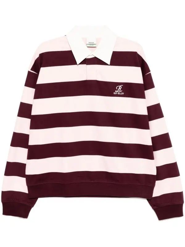 AGOLDE Rugby Polo Shirt - Pink
