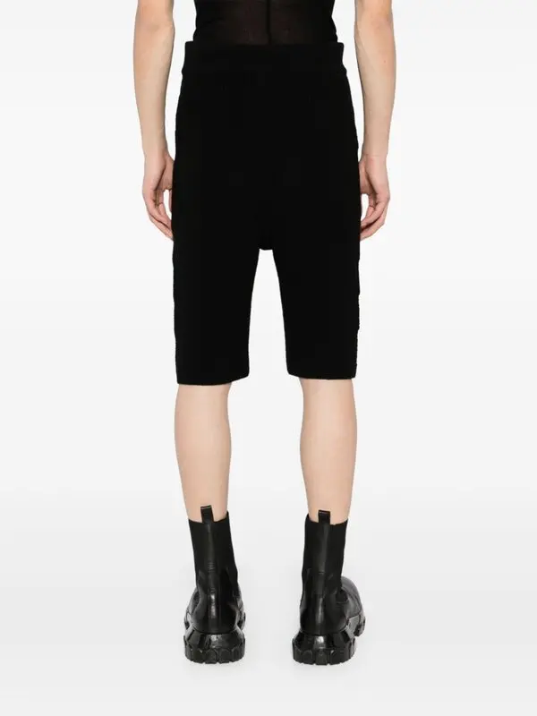 Rick Owens Wool Knitted Short