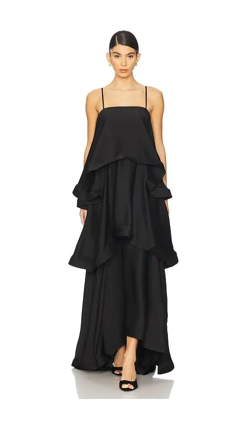 ELLIATT Tiered Maxi Dress