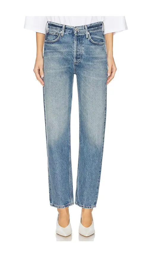 Citizens Of Humanity Blaine High Rise Straight Leg Jeans - Perri