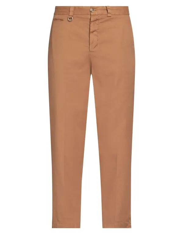 PAOLO PECORA Linen And Cotton Blend Chino Pants