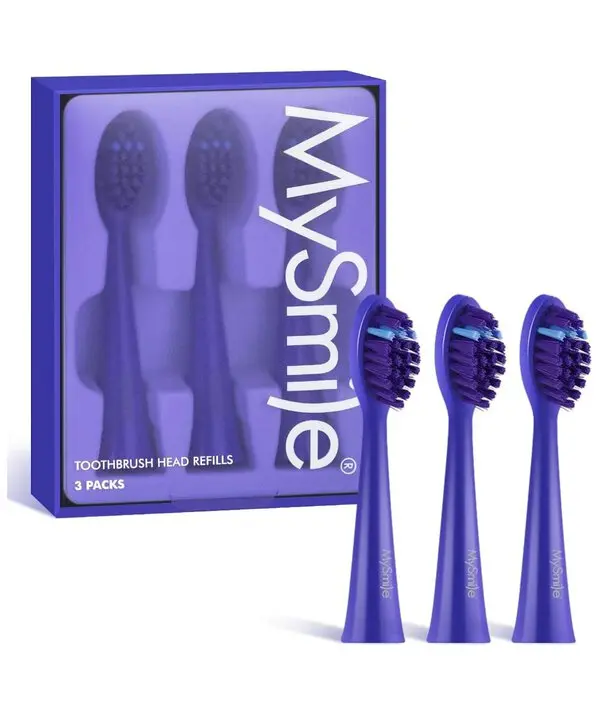 MYSMILE Dy156 Electric Toothbrush Replacement Heads - Blue