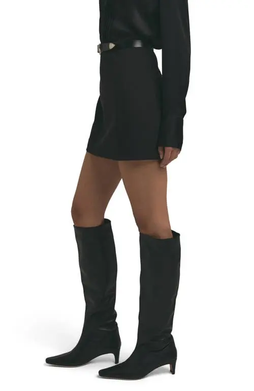 FAVORITE DAUGHTER The Favorite Miniskirt - Black