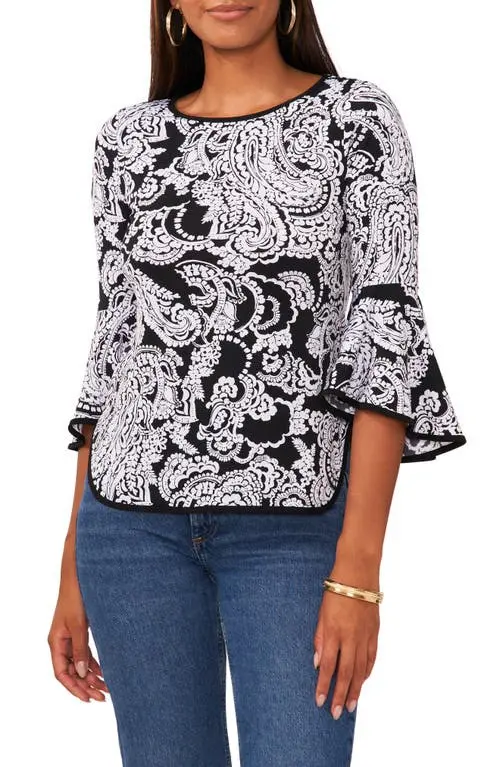 Chaus Paisley Print Top
