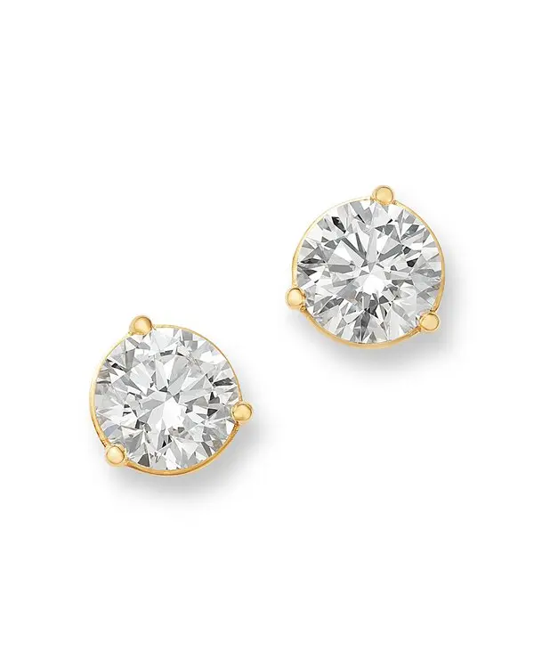 Bloomingdale'S 6.0 Tcw Lab Grown Diamond Stud Earrings - Gold